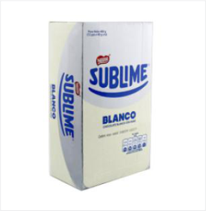 Nestle Sublime Blanco